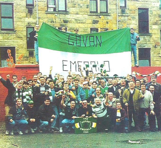 Govan Emerald CSC early 1990s – the shamrock